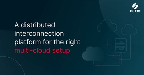 De Cix On Linkedin Get The Right Connectivity For Your Multi Cloud Setups