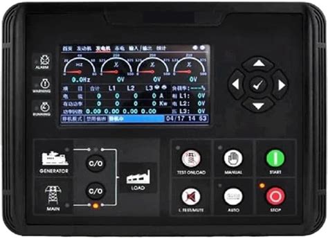 Huayongss Dc60d Dc62d Dc60dr And Dc62dr Generator Controller Lcd Display Control Panel For