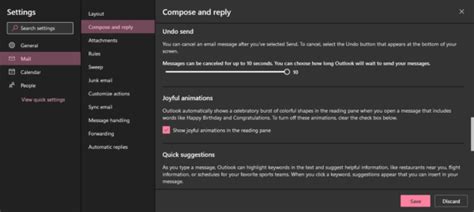 How To Set Up Undo Send In Outlook