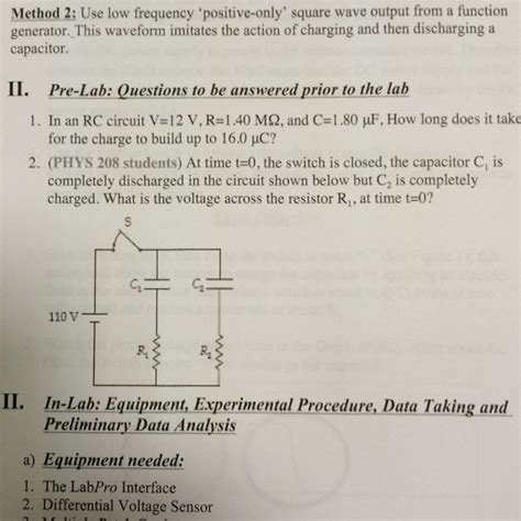 Solved Use Low Frequency Positive Only Square Wave Output