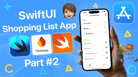 Build A Shopping List App With Swiftui And Firebase 2 Coding Screens