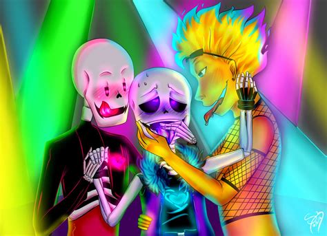 Underlust Sansxpapyrusxgrillby By Shina1319 On Deviantart