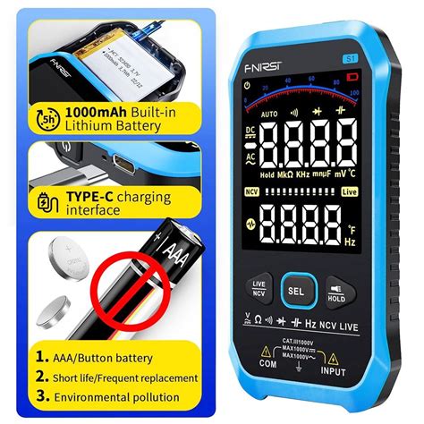 FNIRSI S1 Handheld Digital Multimeter