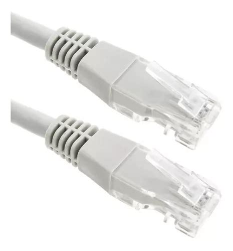 Patch Cord 2 Metros Cat6 Cat 6 100 Cobre Blanco Certificado MercadoLibre