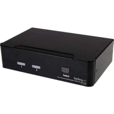 PROVANTAGE StarTech Com SV231DPUA 2 Port Professional USB DisplayPort KVM Switch With Audio