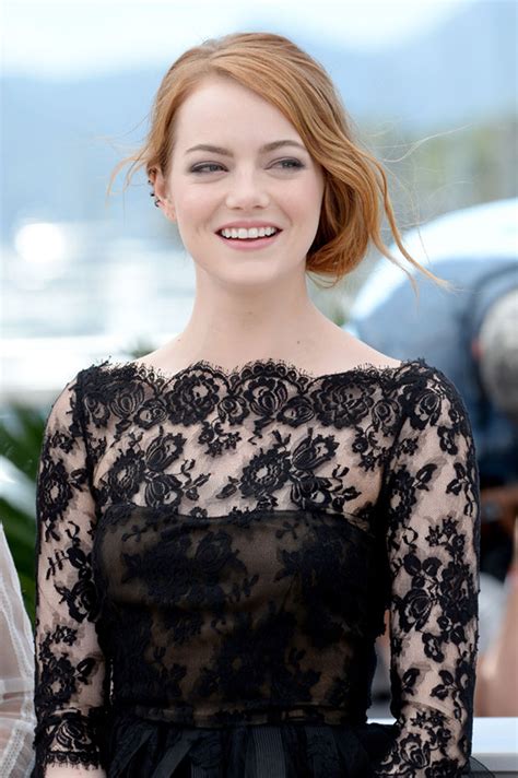 Emma Stone Smiles At Cannes Gentlemanboners