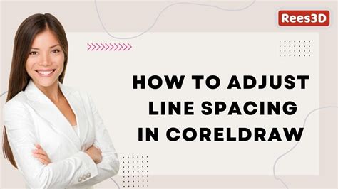 How To Adjust Line Spacing In CorelDRAW Rees D YouTube