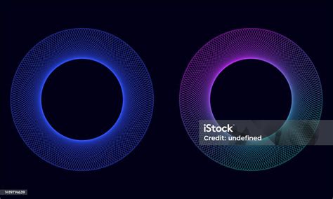 검은 배경에 고립 된 스피로 그래프 효과가있는 추상적 인 다채로운 원 나선형 요소 와이어 프레임 기하학적 모양 벡터 일러스트레이션 0명에 대한 스톡 벡터 아트 및 기타