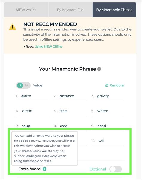 Does Metamask Support Bip39 Passphrases Ie 13th Or 25th Word R