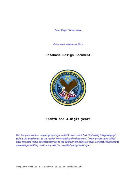doc database design document template dokumen tips