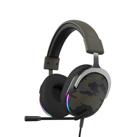 Buy Wholesale China Wired Gaming Headset With Rgb Light And Boom Mic Gaming Headset At Usd