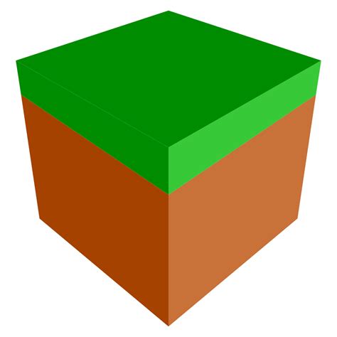 File Grass Block Stylized Svg Wikimedia Commons
