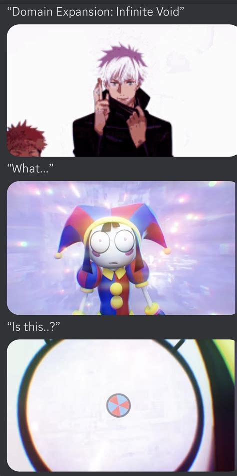 Gojo Vs Pomni💀 R Theamazingdigitalciru