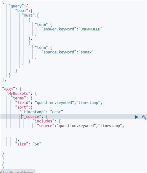 Elasticsearch How To Write A Elastic Search Query To Get The List Of 50 Questions With The