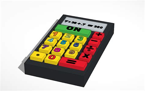 3d Design Calculator Tinkercad