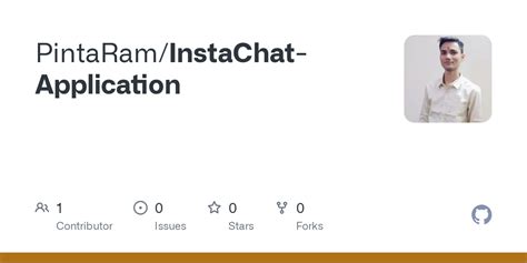 github pintaram instachat application