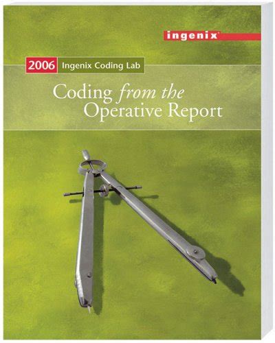 Ingenix Coding Lab Coding From The Operative Report 2006