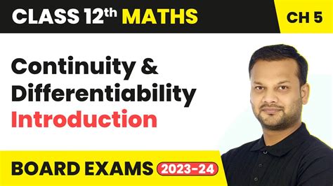 Continuity And Differentiability Introduction Continuity At A Point Class 12 Maths Chapter 5