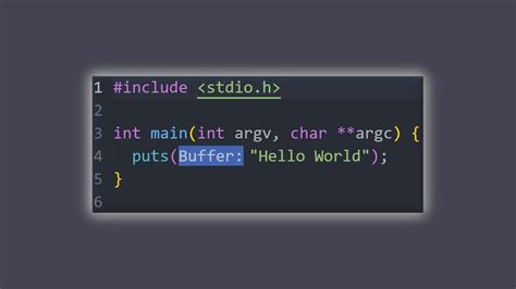 Completely Normal C Hello World Program Youtube