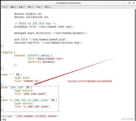 第五章 Centos 7 Linux配置dns 实训任务：部署dns服务器配置dns服务实训 Csdn博客