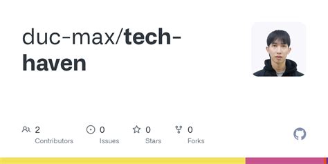 Github Duc Maxtech Haven