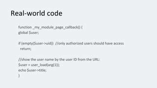Drupal Security Best Practices PPT