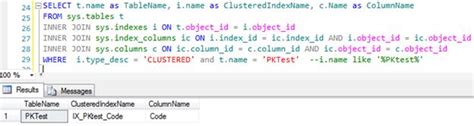 Create Clustered Index For Other Than Primary Key Column In Sql Server