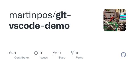 GitHub Martinpos Git Vscode Demo