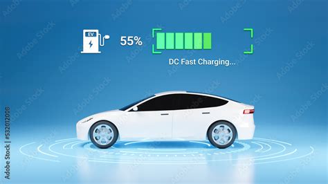Generic Electric Vehicle Charging Battery Using Dc Fast Charger Smart Information Ev Power