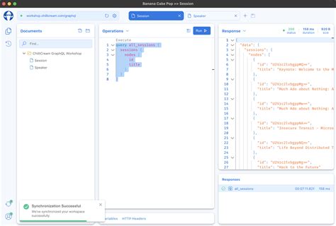 Say Hello To Banana Cake Pop In Da Cloud Graphql Ide Rgraphql