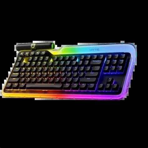 Hyte Keeb Tkl Ten Keyless Wired Crystal Bubble Rgb Keyboard Su Tech And Games