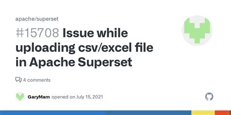 Issue While Uploading Csv Excel File In Apache Superset Issue 15708
