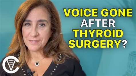 Navigating Voice Loss After Thyroid Surgery Christella Antoni Voice And Speech Services