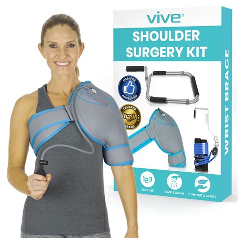 Vive Shoulder Rehab Equipment Kit Physical Therapy Tools Aids In Recovery