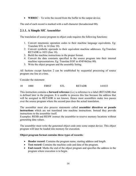 System Software 5th Unit Pdf