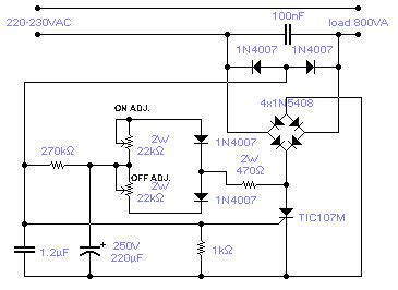 ZERO CROSSING AC SWITCH OSCILLATOR Basic Circuit Circuit Diagram SeekIC Com