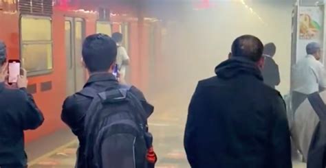 Reportan Humo En Varias Estaciones Del Metro De Cdmx