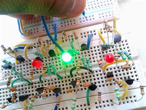 Bcd Counter Using Discrete Transistors 16 Steps Instructables