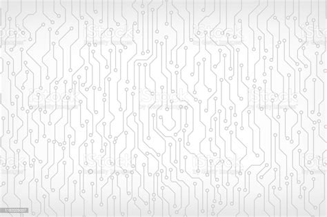 회로 보드 기술 정보 패턴 개념 벡터 배경입니다 회색조 색상 추상 Pcb 추적 데이터 인포 그래픽 디자인 그림입니다 0명에 대한