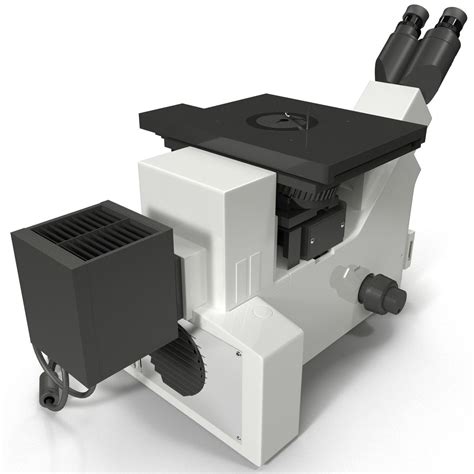 倒置金相显微镜OLYMPUS GX71 3D模型 49 max obj ma lwo c4d 3ds Free3D