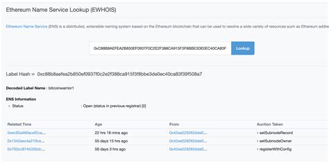 ens namehash and tokenid do not match · issue 45 · smarttokenlabs tokenscript examples · github