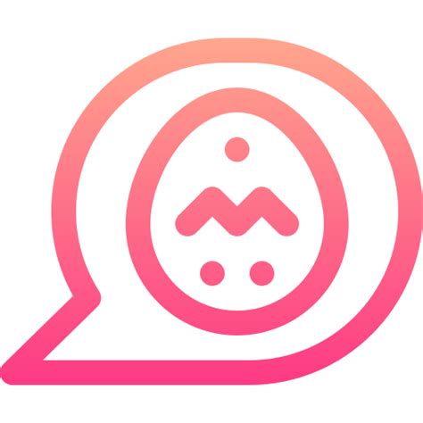 Talk Basic Gradient Lineal Color Icon