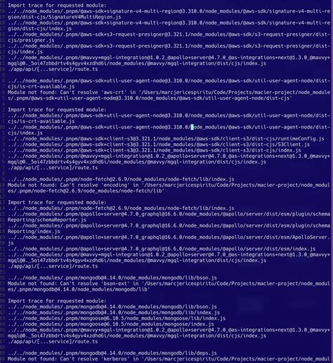 Import Trace For Requested Module · Issue 49276 · Vercelnextjs · Github