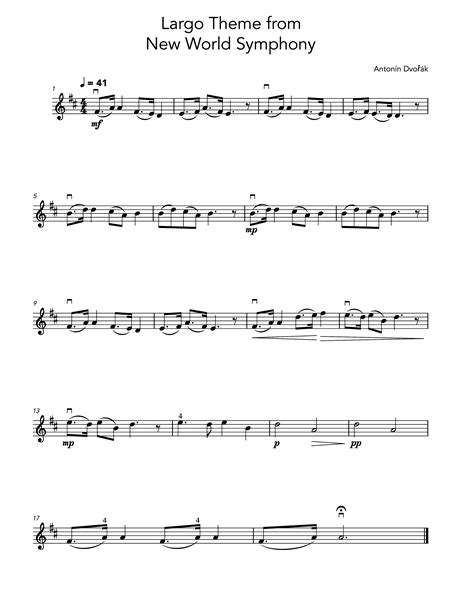New World Symphony Largo Trala