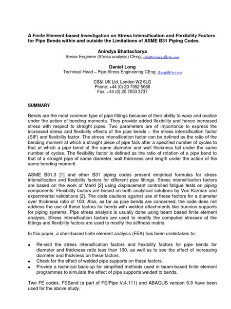 A Finite Element Based Investigation Download Free Pdf Pipe Fluid Conveyance Stress
