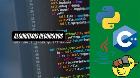 Algoritmos Recursivos Youtube Algoritmos Recursivos Youtube