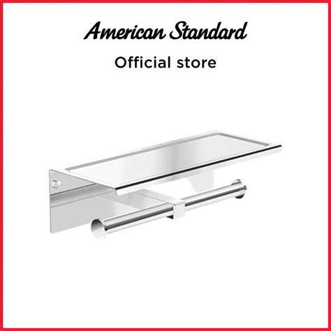 Jual American Standard Gantungan Tissue Concept Round Double Tissue Holder With Shelf Di
