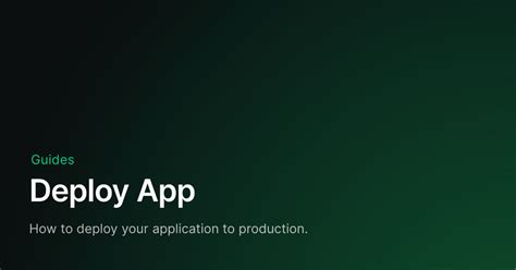 Deploy App Easycode Flow