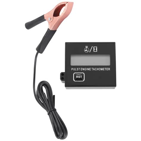 New Gasoline Digital Engine Tachometer Inductive Pulse Tachometer