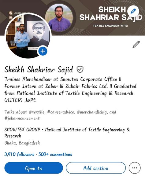sheikh shahriar sajid on linkedin got verified from linekdin 😇 thanks linkedin